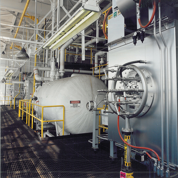 Large CFB Boiler Industrial Cyclone Separator With High Speed Rotating ...