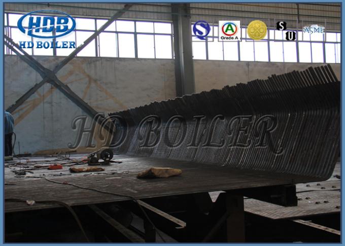 Studded Water Wall In Boiler , Water Cooling Wall ASME Standard