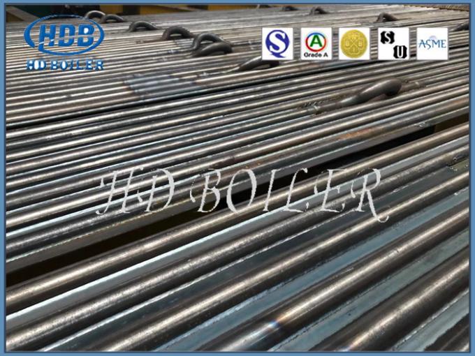 Heat Recovery Boiler Spare Parts Water Wall Tubes Stainless Steel / Alloy