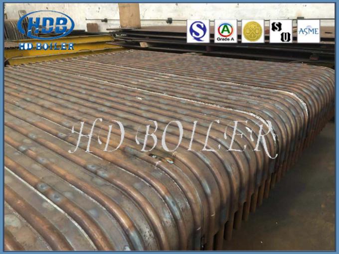 Heat Recover Boiler Membrane Wall Tube , Painted Water Wall Construction