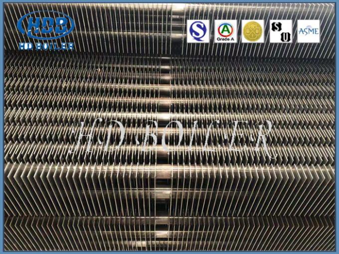 Heat Exchange Spare Part Double H Type Boiler Fin Tube ISO / ASME Standard