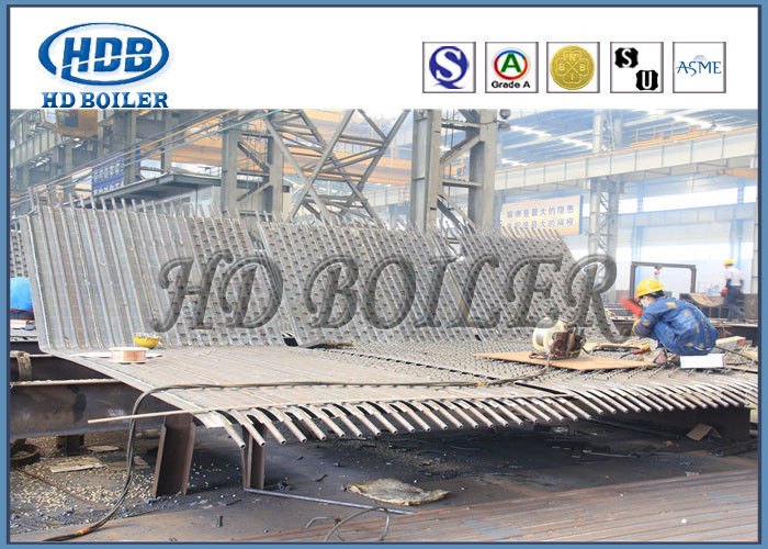 Alloy Steel Industrial Boiler Water Wall Panel Energy Saving Painted ...