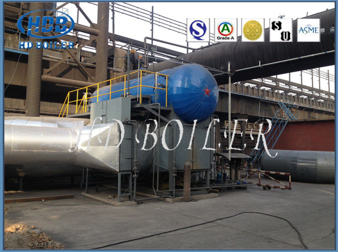 Painted Steel Heat Recovery Steam Generator , Waste Heat Recovery Boiler