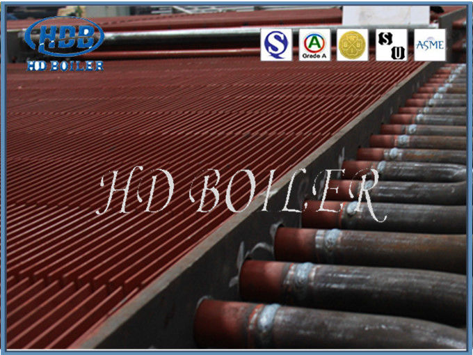 High Exchange CFB Boiler Fin Tube , Finned Radiator Pipe Extruded For ...