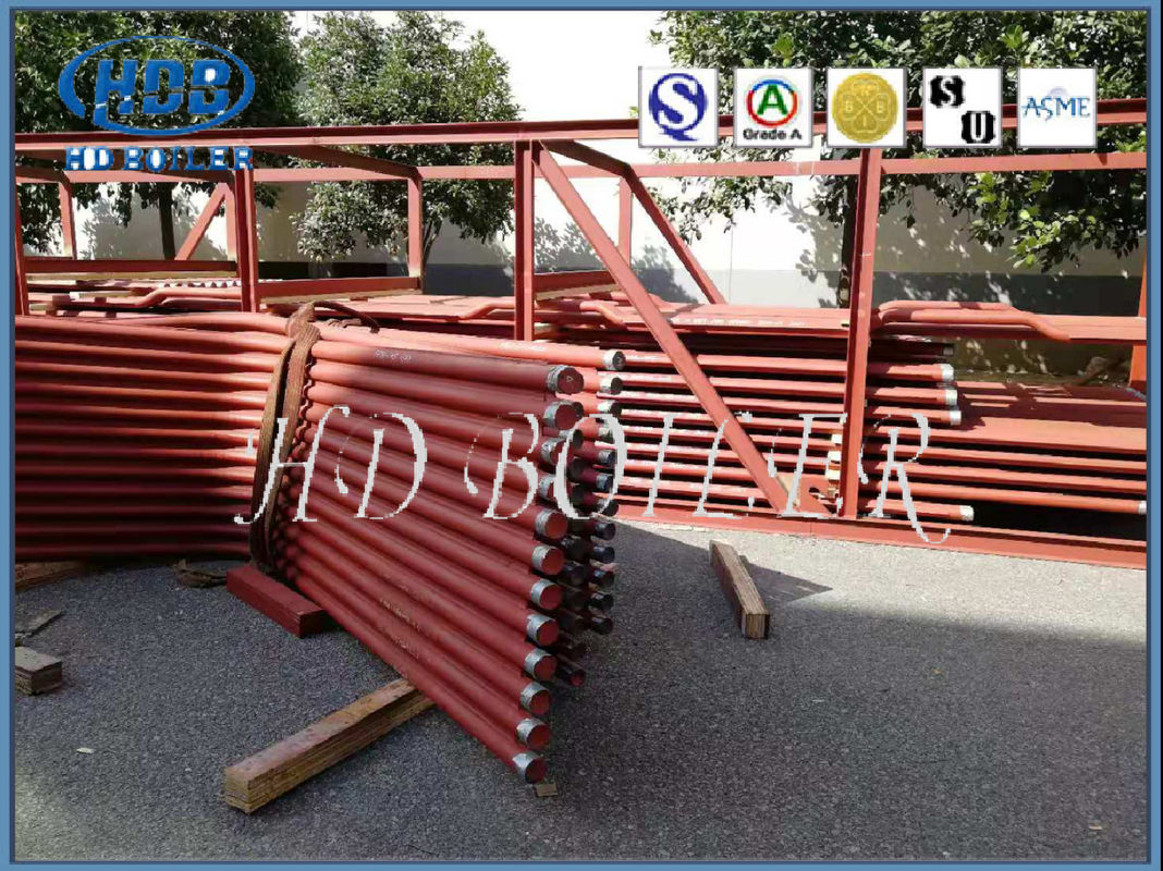 Corrosion Resistant Steel Boiler Membrane Water Wall Panels For Thermal ...