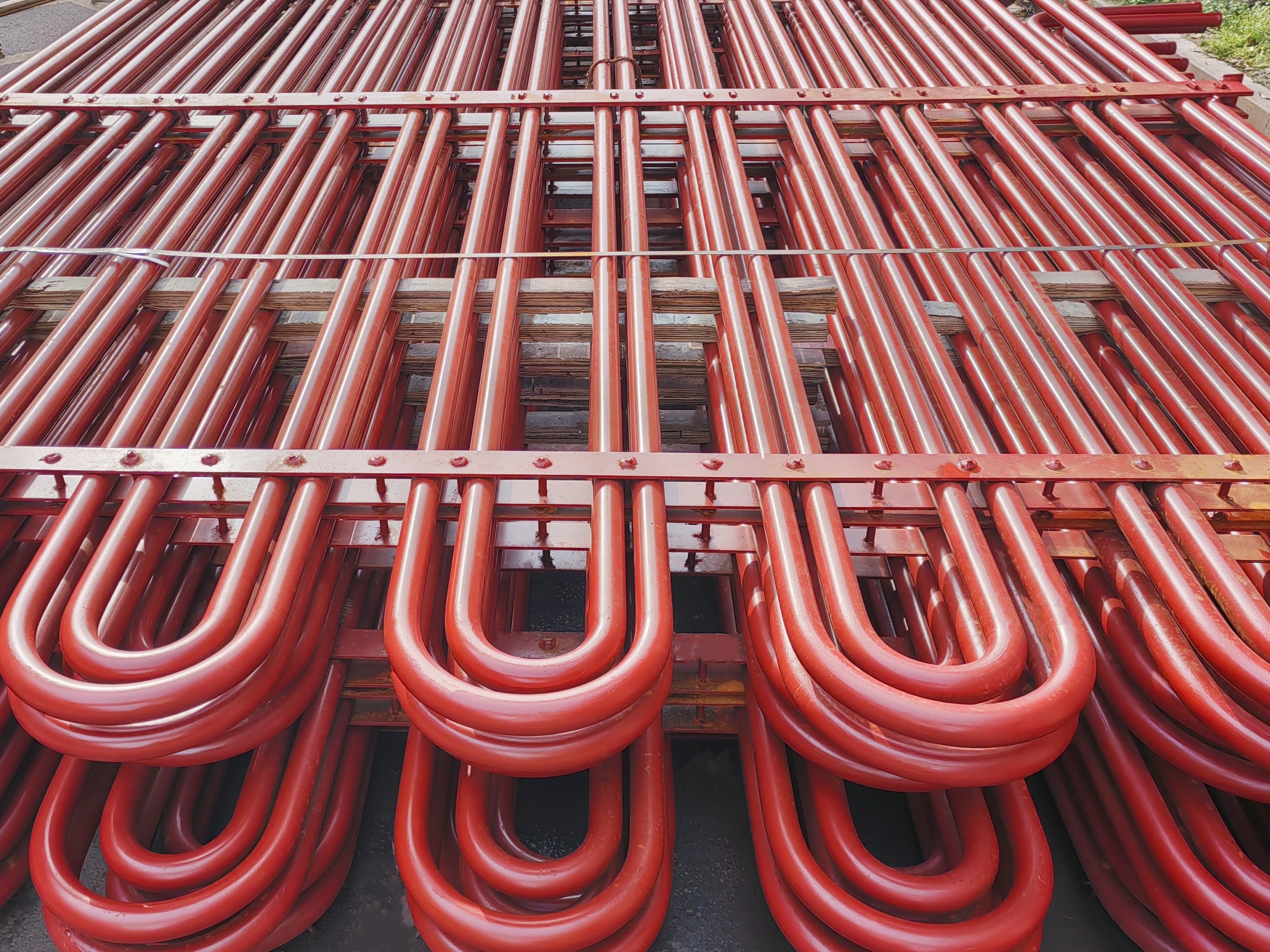 SA213 T11 Alloy Steel Boiler Economizer For Heat Recovery And Feed ...