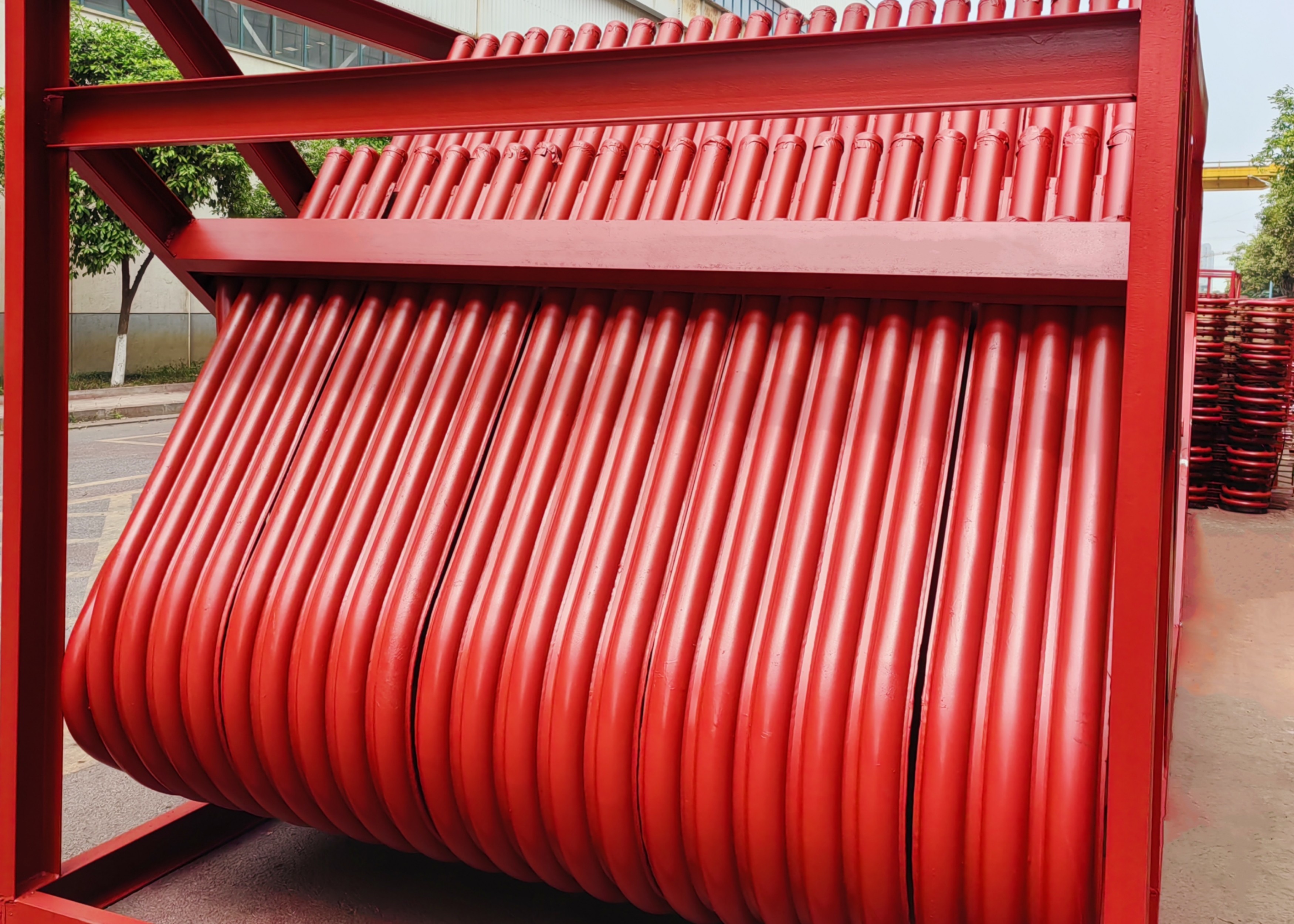 0.2MPa ASME Boiler Parts Argon Arc Welding Membrane Wall For Biomass Boiler