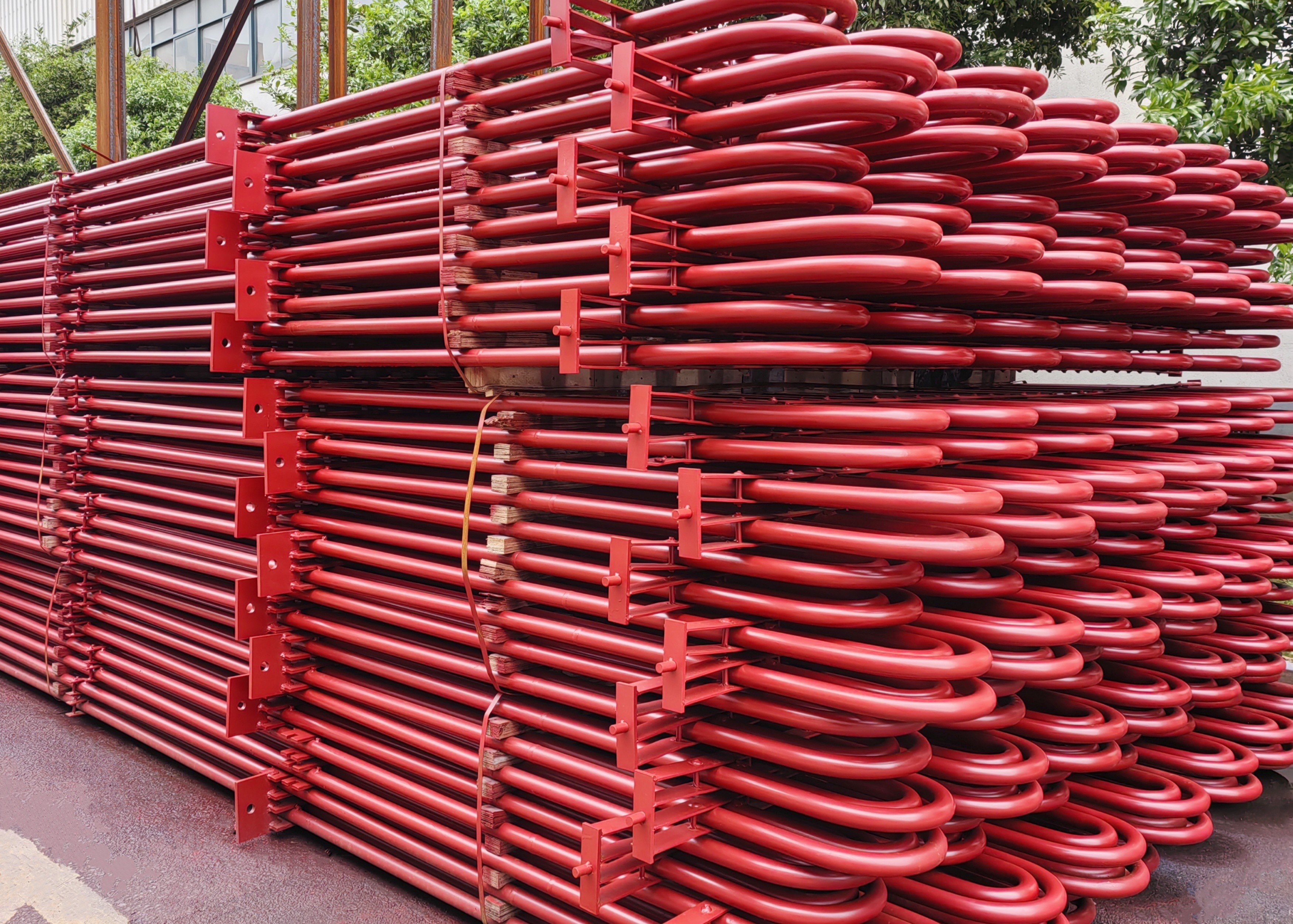 ASME Carbon Steel Welded Superheater And Reheater With Compact Structure