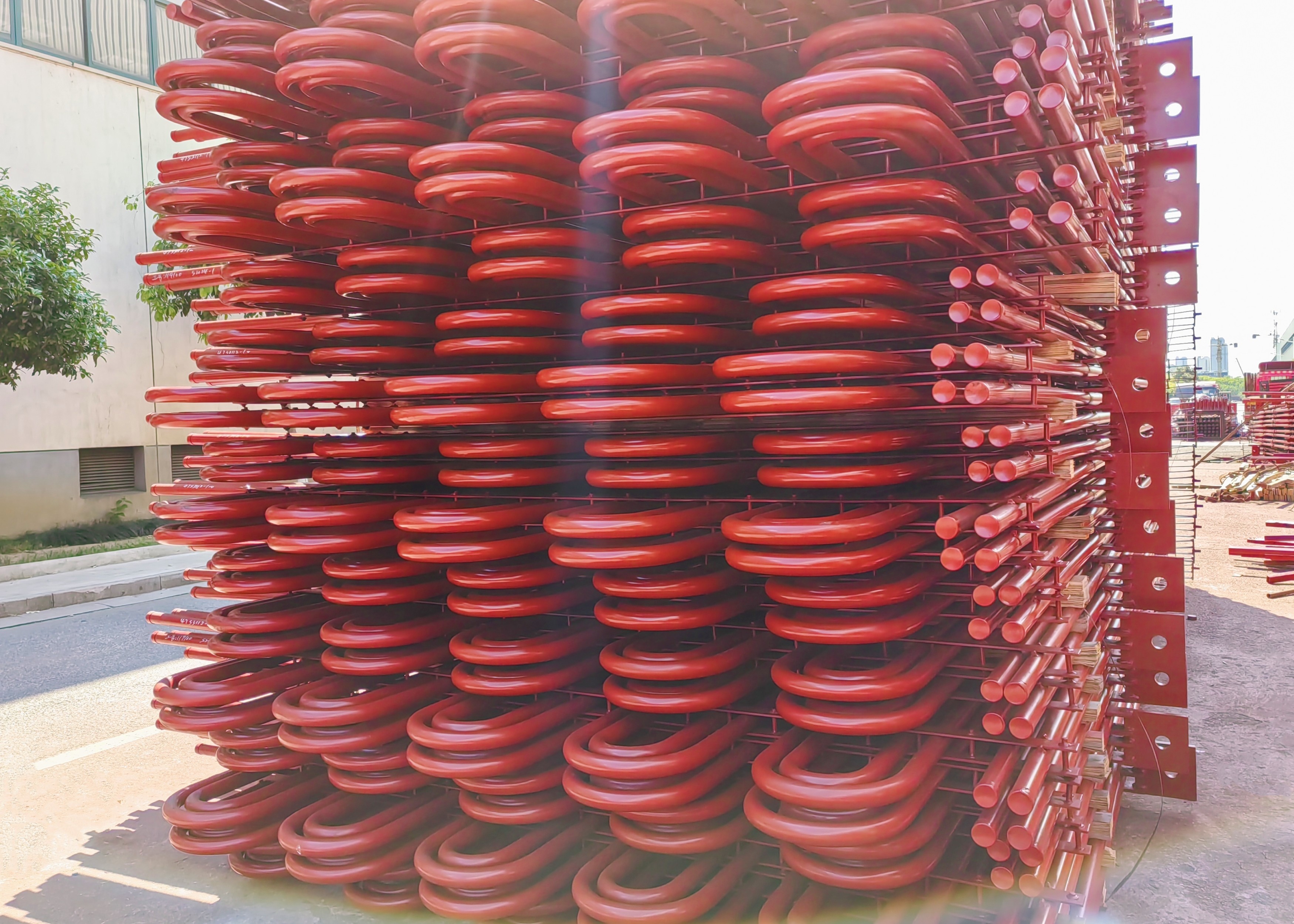 Stainless Steel TP304 Superheater And Reheater Improve Efficiency 9000mm