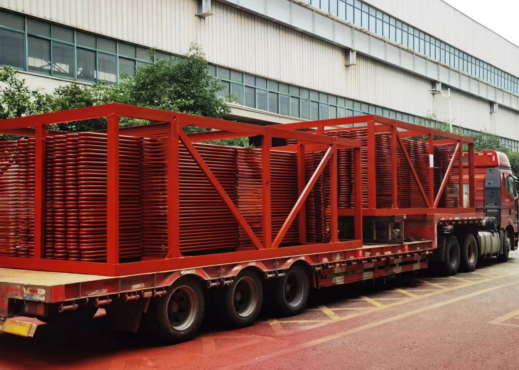 ASME Standard Boiler Economizer Coils Made Of Carbon Steel With Shields ...