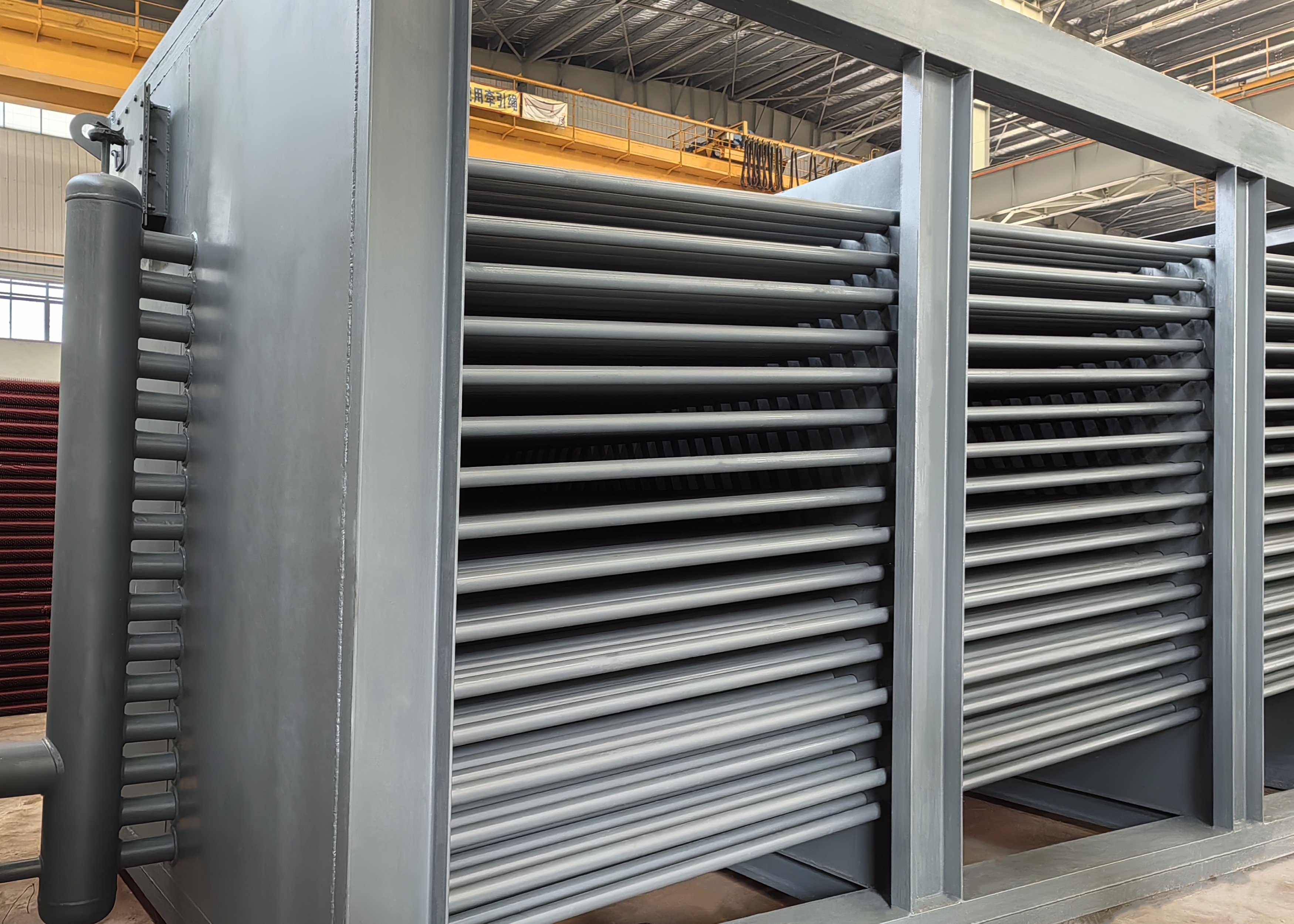 Horizontal Carbon Steel Boiler Rotary Air Preheater With Good Efficiency