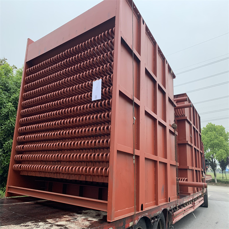 Energy Saving Exhaust Gas Spiral Fin tube Economizer for Power Station ...