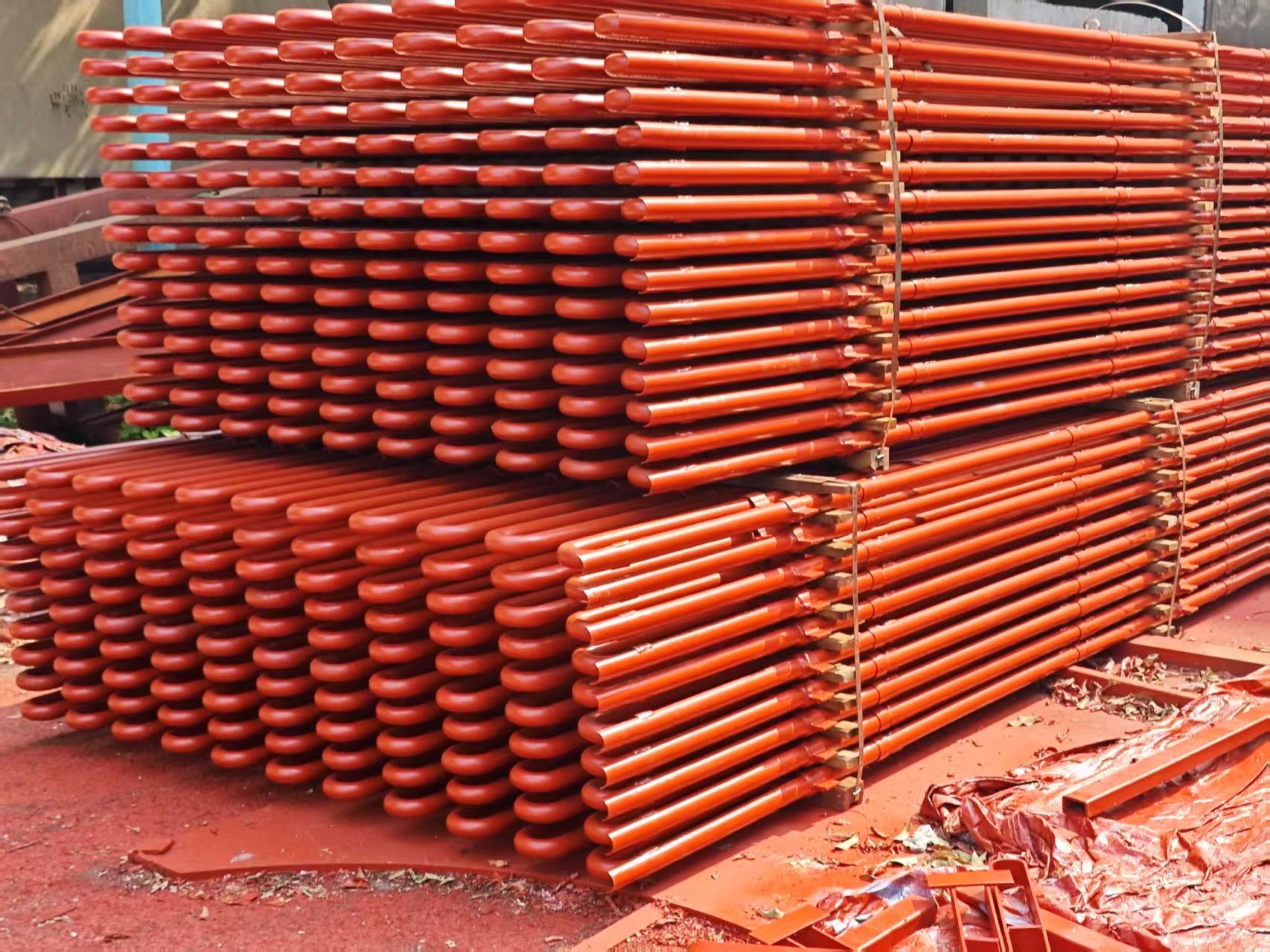 Carbon Steel Heat Exchanger Superheater And Reheater For CFB Boiler ...