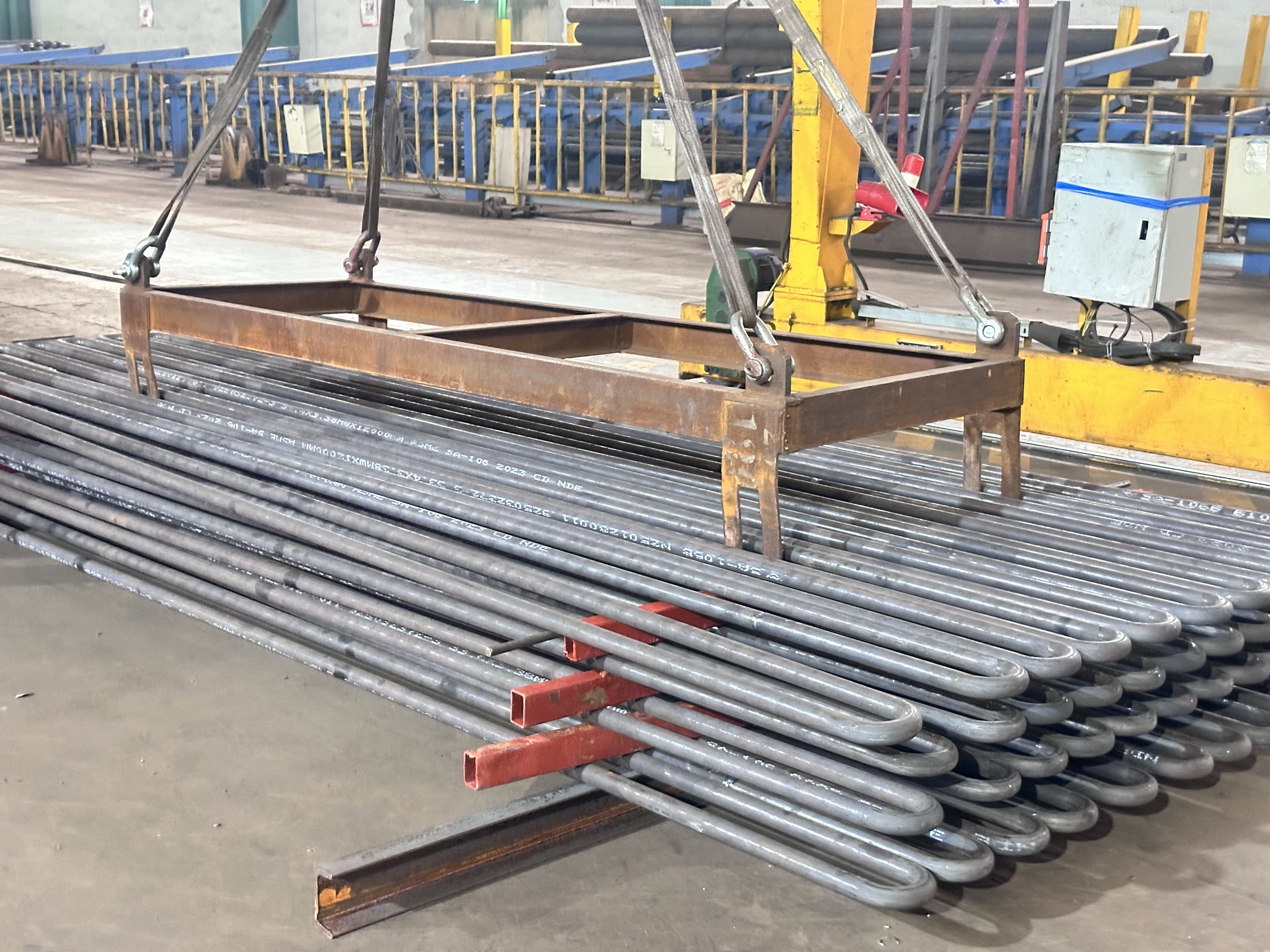 Economizer Coils Boiler Superheater Coils For 33.4 Heat Exchanger