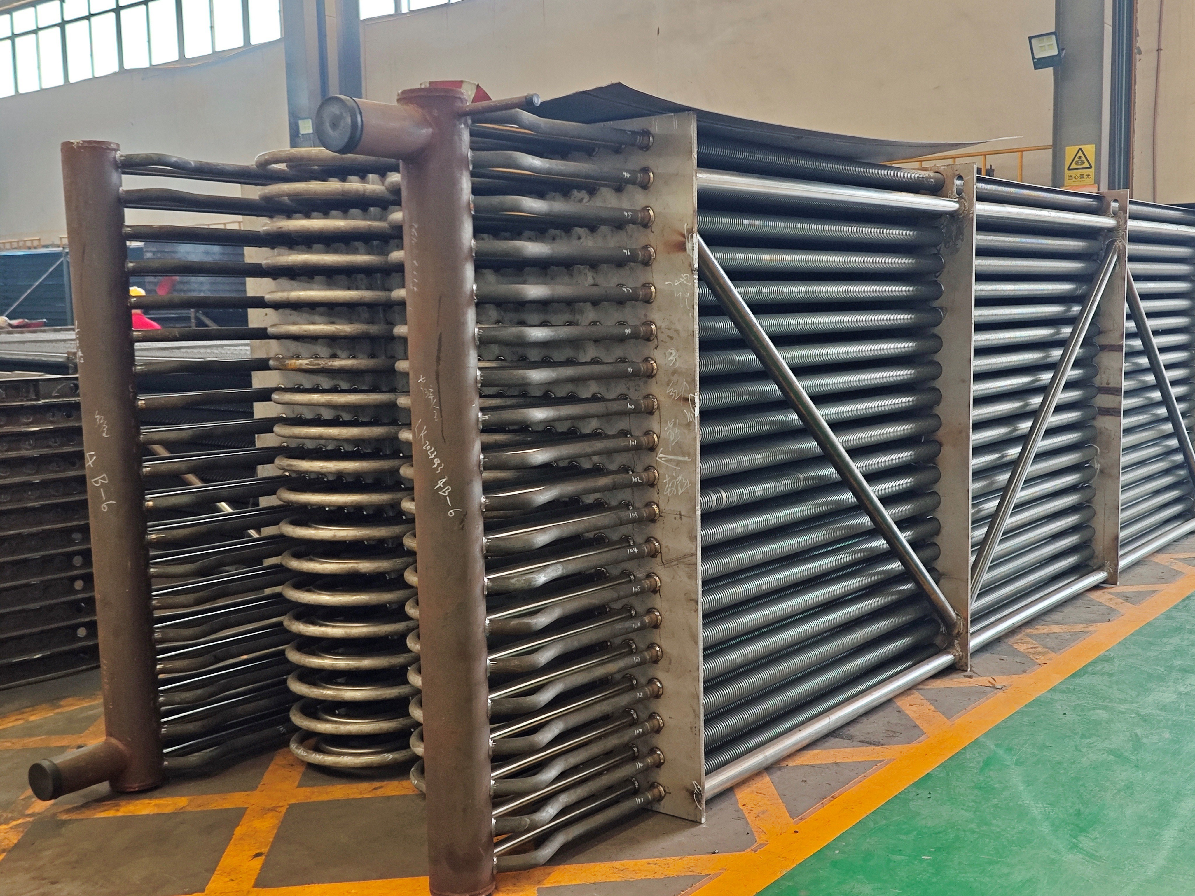 ISO9001 Speiral Fin Tube Economizer Energy Saving