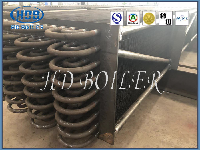 Industrial Power Station Boiler Economizer Heat Exchange Fin Tube ASME ...