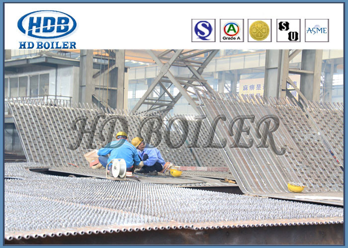 Steel Boiler Water Wall Membrane Type For CFB With Natural Circulation