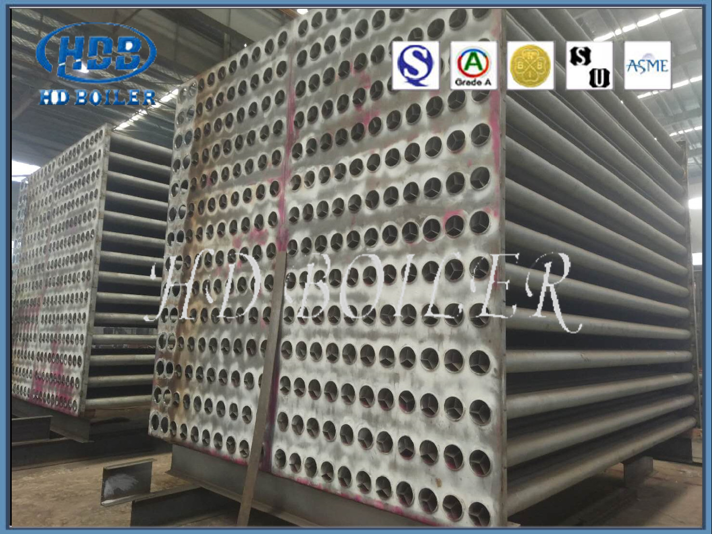 Boiler Air Preheater For Heat Exchange , Air Preheater In Thermal Power ...