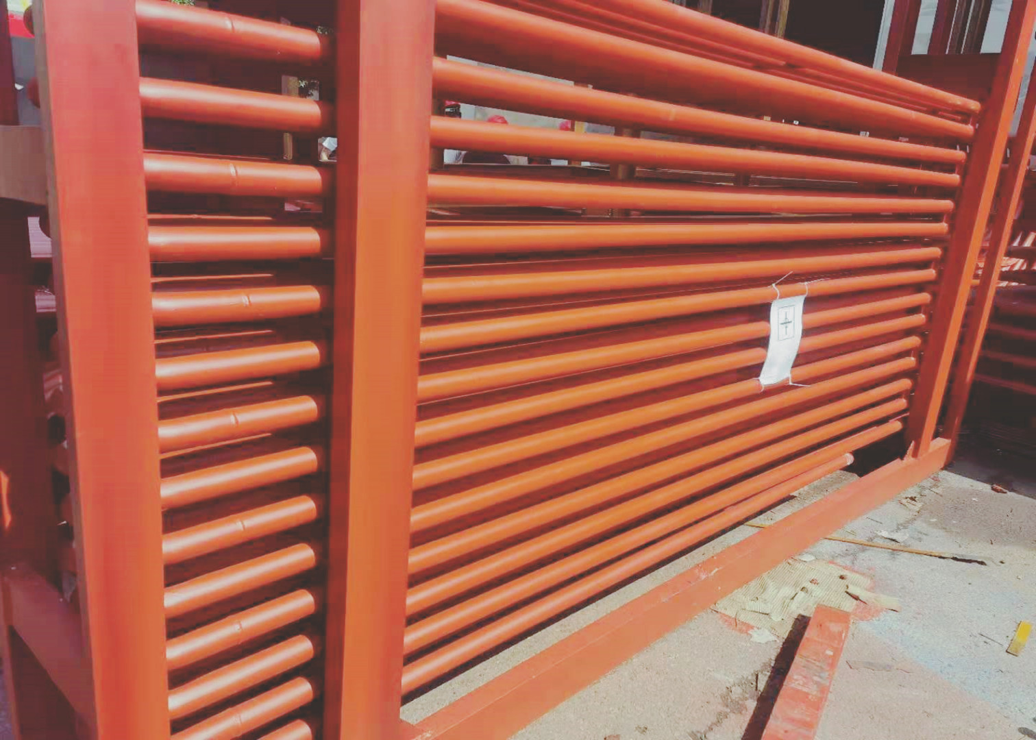 TUV Surface Painted Steam Boiler Economizer Parallel Serpentine Tubes