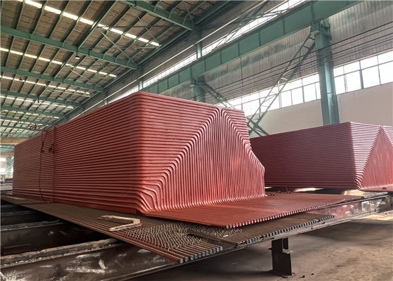 Submerged Arc Welding Boiler Membrane Waterwall Rear Wall Panel For ...