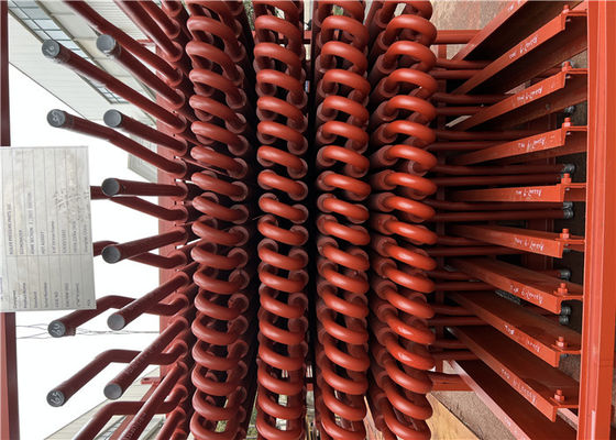 SA210A1 Spiral Fin Tube Boiler Economizer ASME For Coal Fired Boiler ...