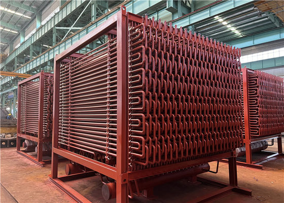 SA210A1 Spiral Fin Tube Boiler Economizer ASME For Coal Fired Boiler ...