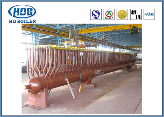 Power Station Boiler Manifold Headers , Steam Boiler Header Piping ASME ...
