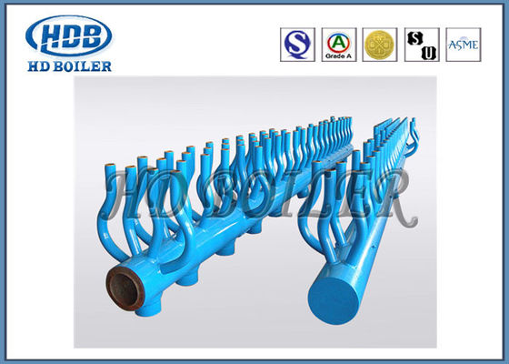 Industrial Steam Boiler Manifold Headers With Longitudinal Welded Pipe ...
