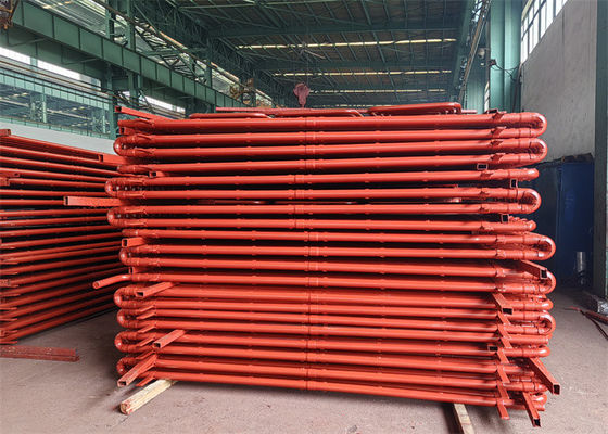 Boiler Economizer H Fin Tube Heat Exchanger For Waste Heat Utilization ...