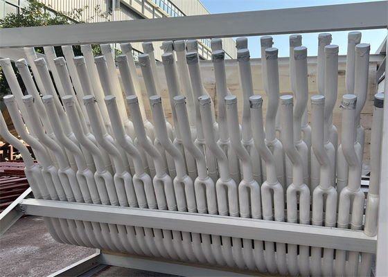 Boiler Water Membrane Wall SA210 Alloy Steel Water Wall Panel For Waste ...