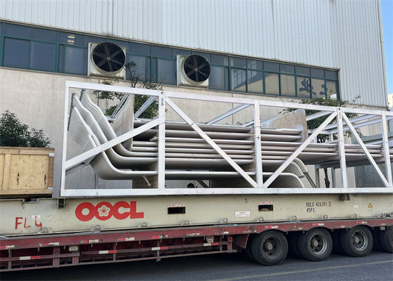 Boiler Water Membrane Wall SA210 Alloy Steel Water Wall Panel For Waste ...