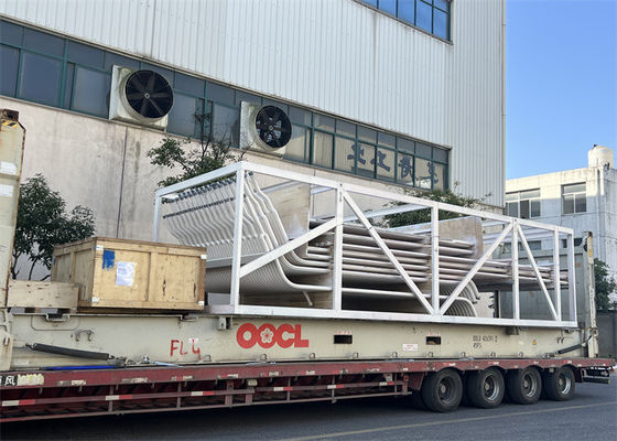 Boiler Water Membrane Wall SA210 Alloy Steel Water Wall Panel For Waste ...