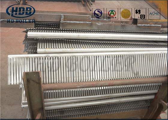 H Finned Tube Economizer Heat Exchanger In Thermal Power Plant , Saving ...
