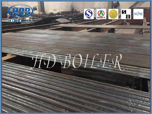 Power Plant Boiler Membrane Water Wall For Heat Exchange , ISO / ASME ...