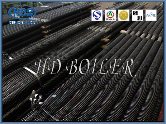 Integral Spiral Steam Boiler Fin Tube Carbon Steel / Stainless Steel ...