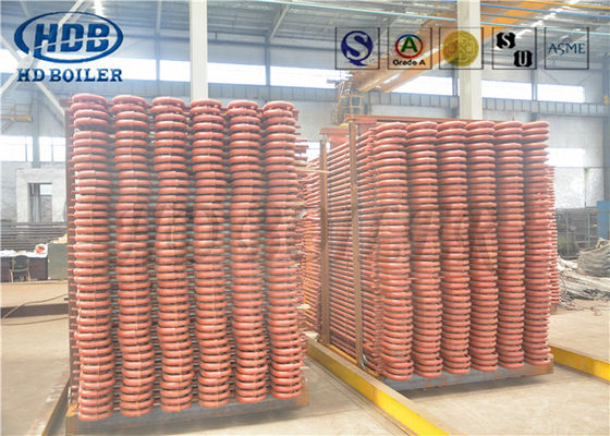 Primary And Secondary Superheater And Reheater Coils Panel With Boiler ...