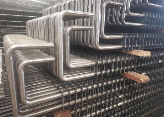 H Type Tube Heat Exchanger Exhaust Gas Economizer With Headers