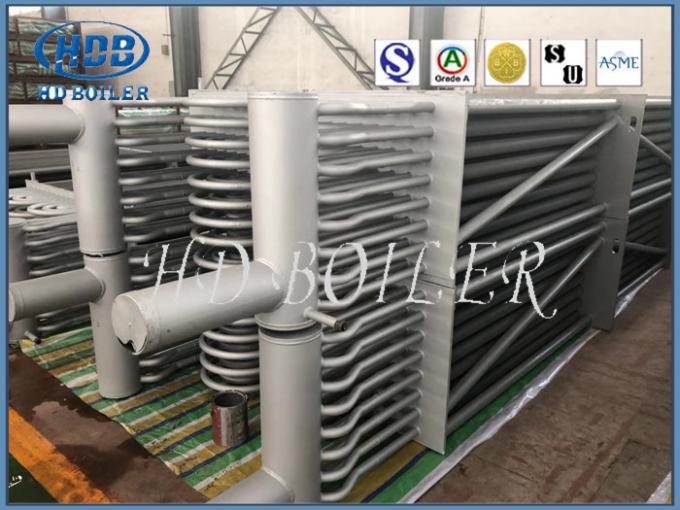 Steel Boiler Economizer with Manifold Header For Puverized Coal Boiler ...