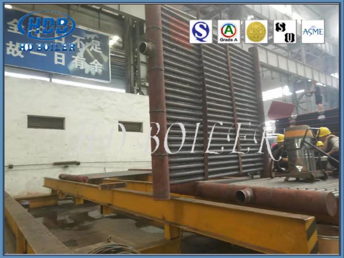 Leakproof Water Cooled Boiler Membrane Wall Improved Heat Absorption