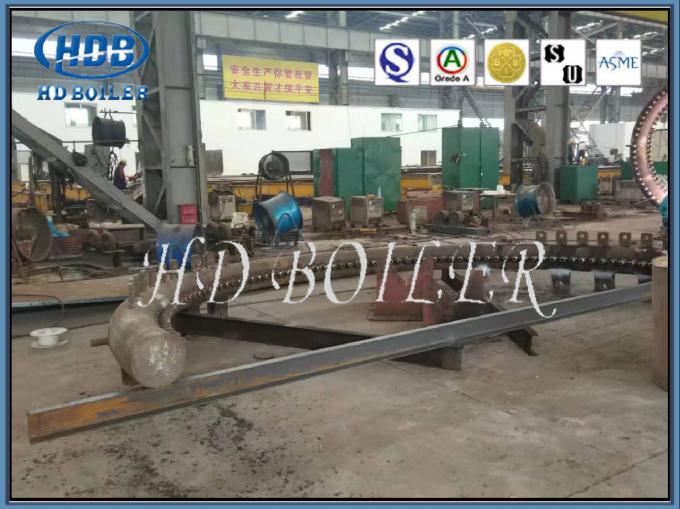 Alloy Steel Fired Boiler Parts Boiler Manifold Headers Argon Arc Welding