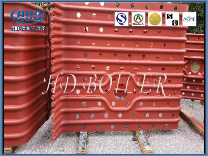 Corrosion Resistant Steel Boiler Membrane Water Wall Panels For Thermal ...
