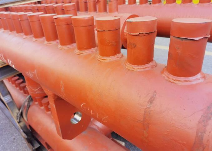 High Preasure Boiler Header Manifolds In Industrial Power Plant , ASME ...